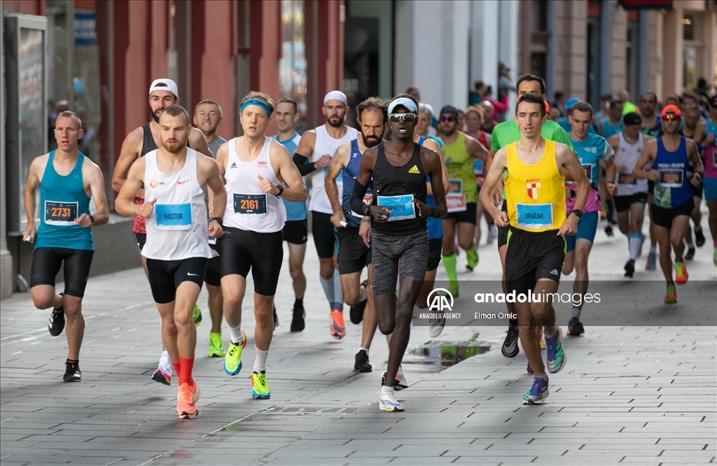 U Sarajevu održan polumaraton "Zajedno Sarajevom" - Anadolu Ajansı