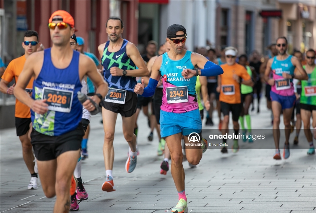 U Sarajevu održan polumaraton "Zajedno Sarajevom" - Anadolu Agency