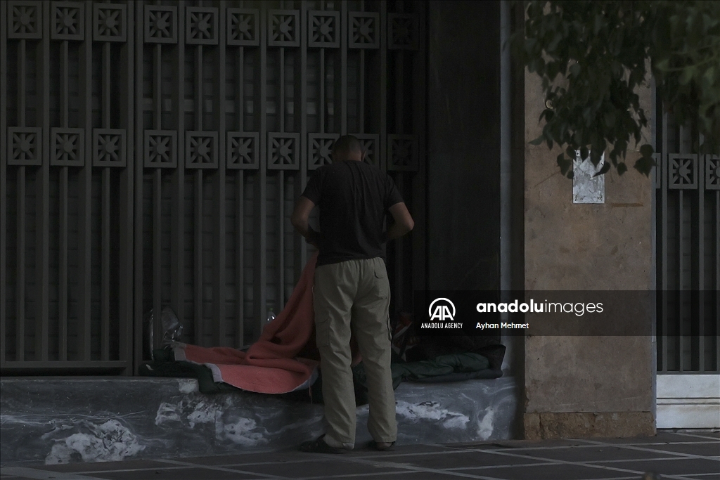 World Homeless Day in Greece - Anadolu Ajansı