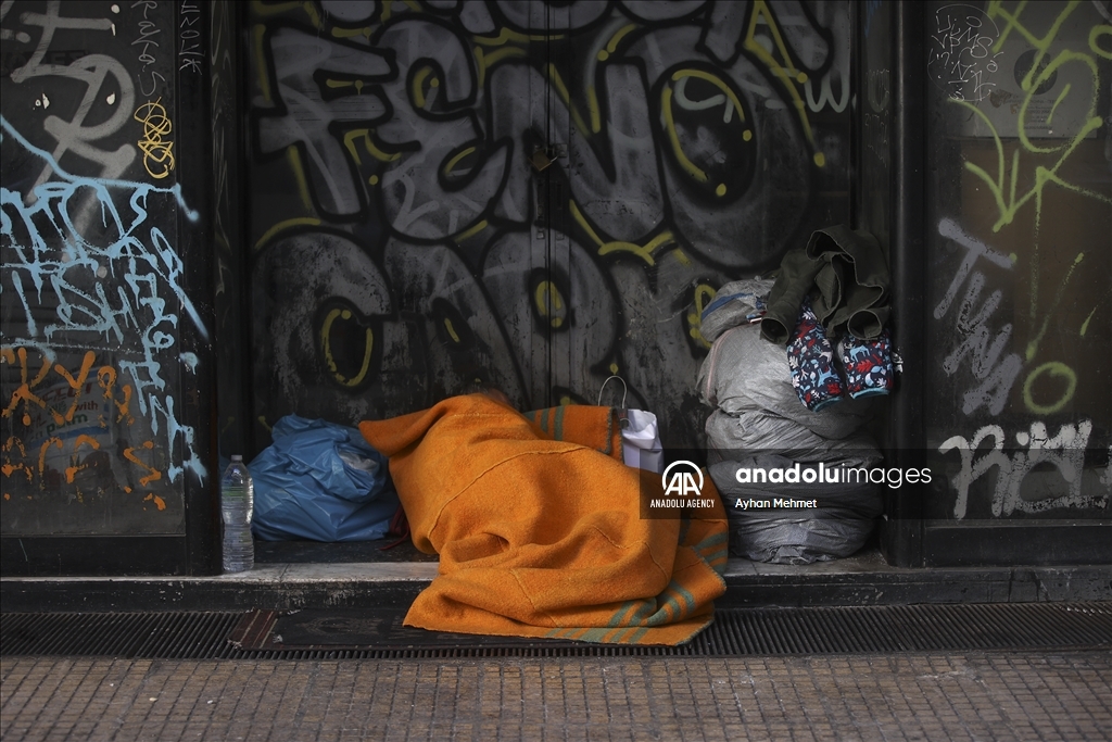 World Homeless Day in Greece - Anadolu Ajansı