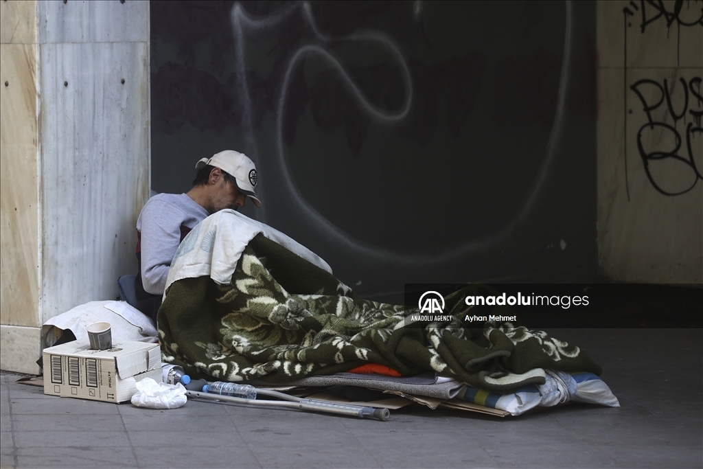 World Homeless Day in Greece - Anadolu Ajansı