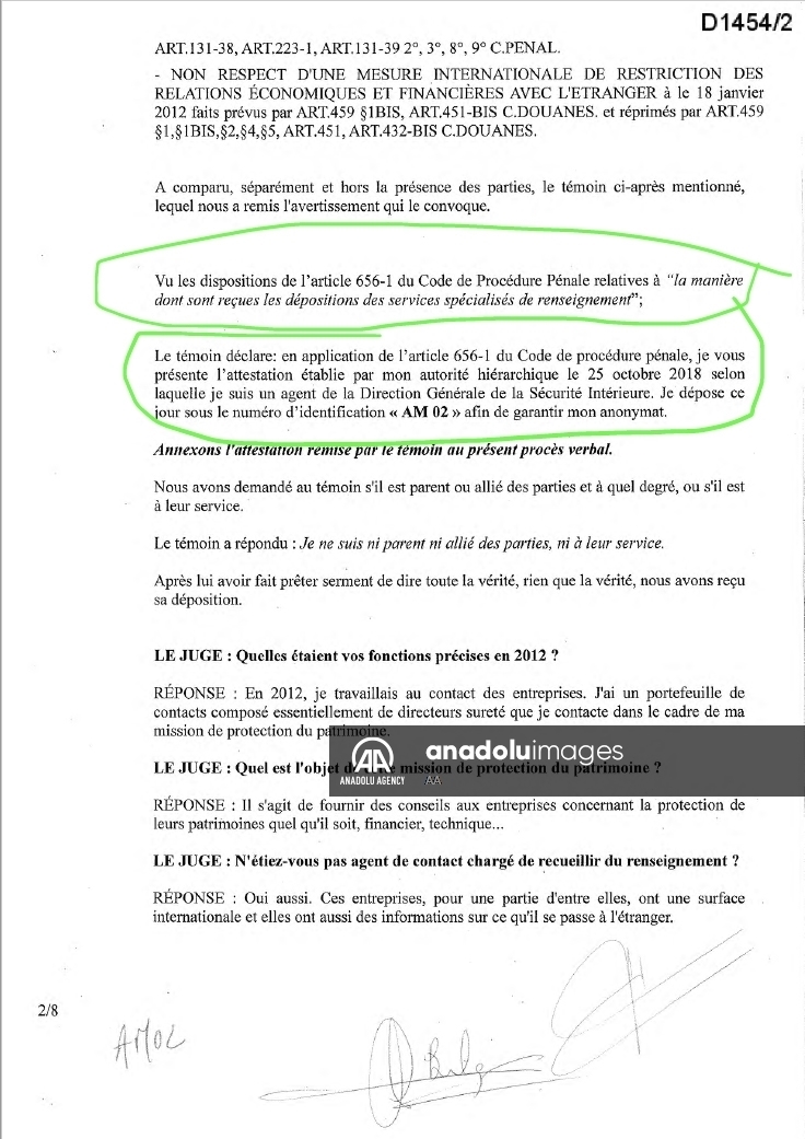 Les documents qui montrent que les renseignements français étaient au ...