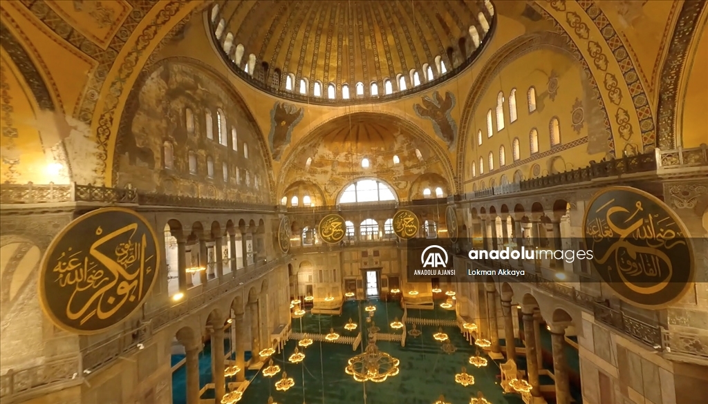 Ayasofya-i Kebir Cami-i Şerifi'nin FPV dron görüntüleri büyülüyor ...