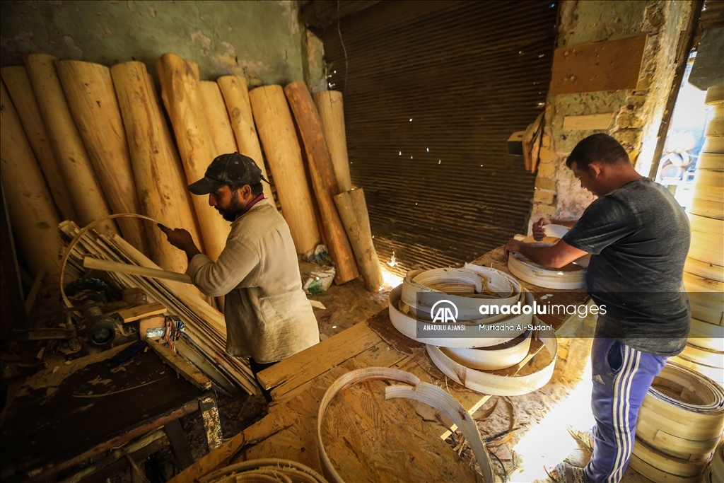 Irak’ta el yapımı kalbur ve elekler zamana direniyor - Anadolu Ajansı