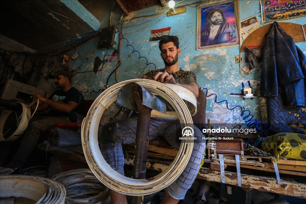 Irak’ta el yapımı kalbur ve elekler zamana direniyor - Anadolu Ajansı