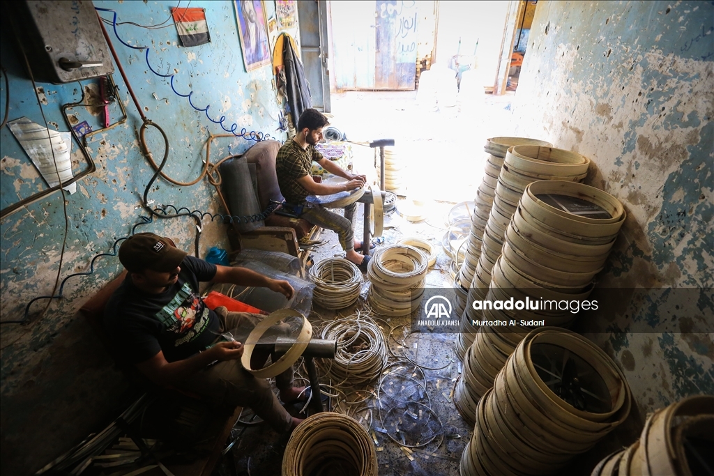 Irak’ta el yapımı kalbur ve elekler zamana direniyor - Anadolu Ajansı