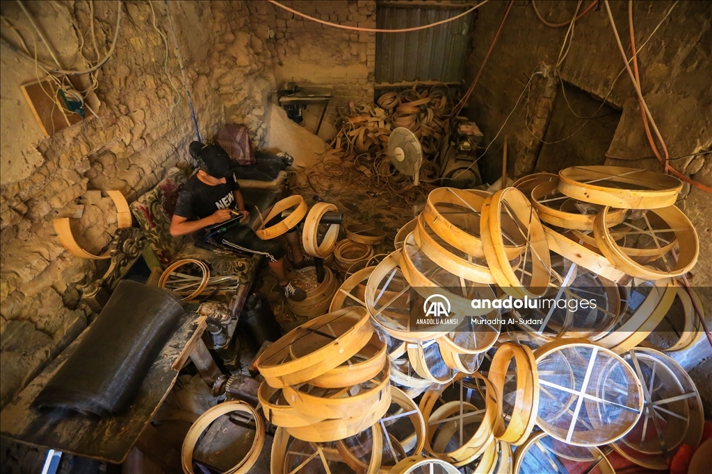 Irak’ta el yapımı kalbur ve elekler zamana direniyor - Anadolu Ajansı