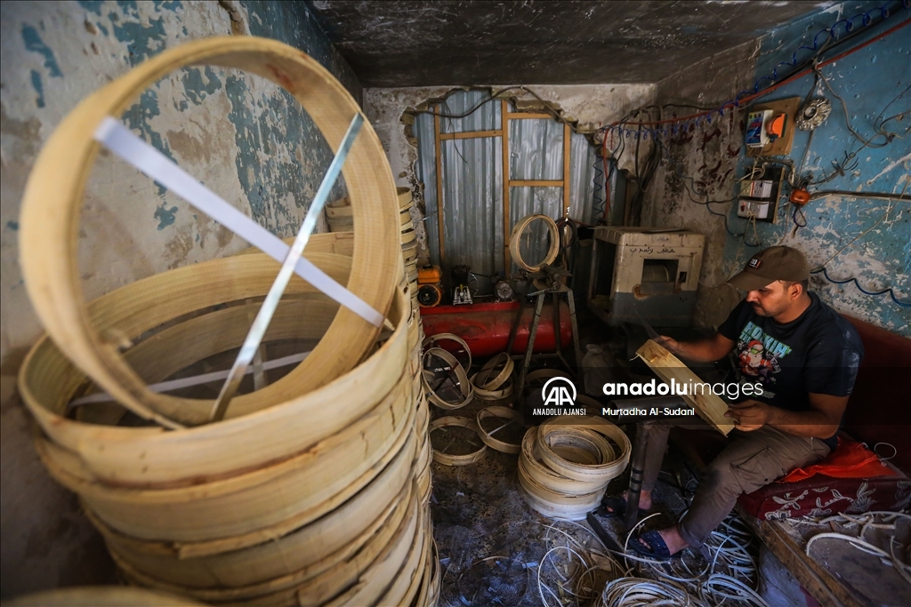 Irak’ta el yapımı kalbur ve elekler zamana direniyor - Anadolu Ajansı