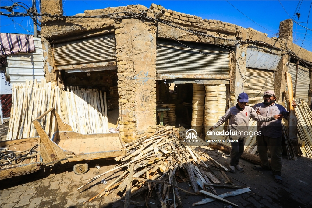 Irak’ta el yapımı kalbur ve elekler zamana direniyor - Anadolu Ajansı