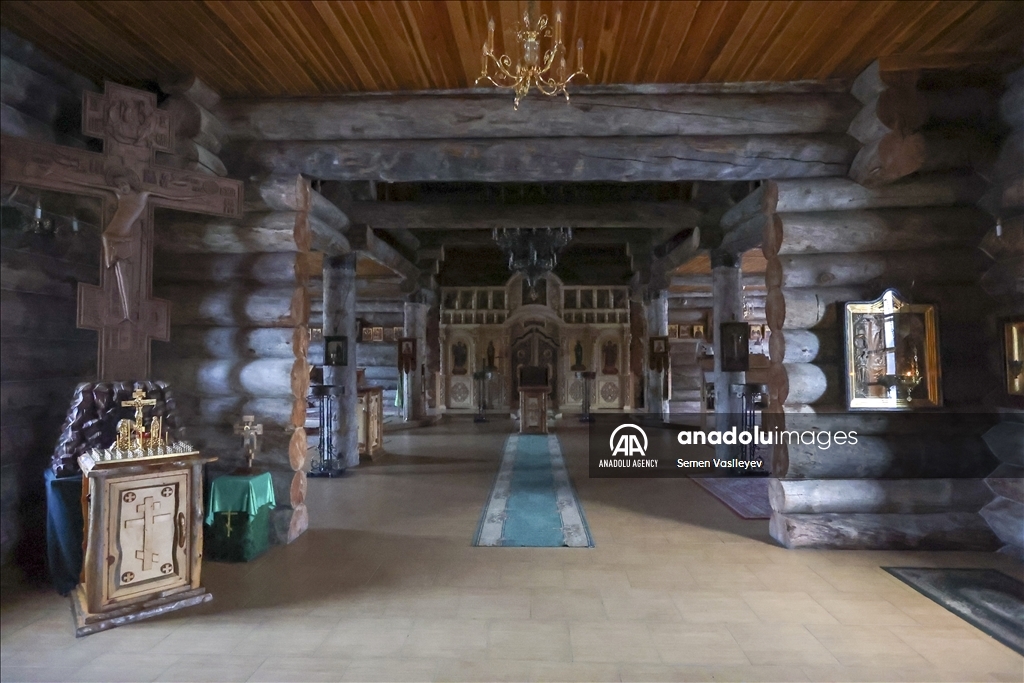 The northernmost wooden 'Pechenga Monastery' in the world located in ...