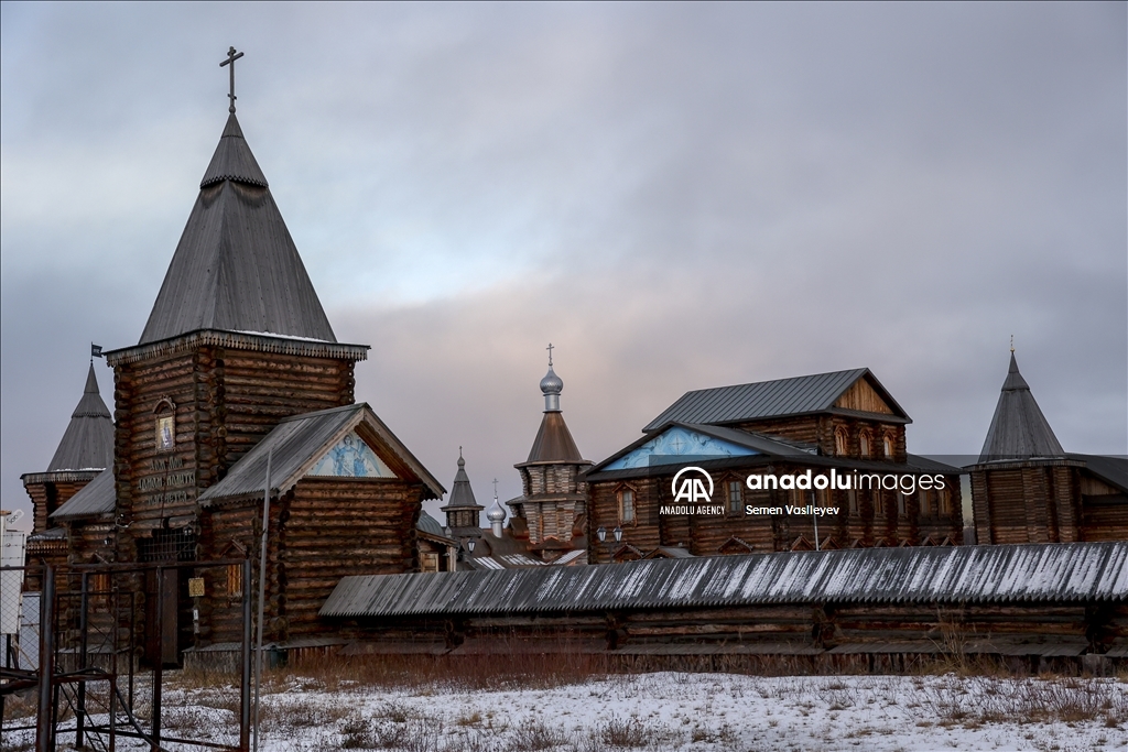 The northernmost wooden 'Pechenga Monastery' in the world located in ...