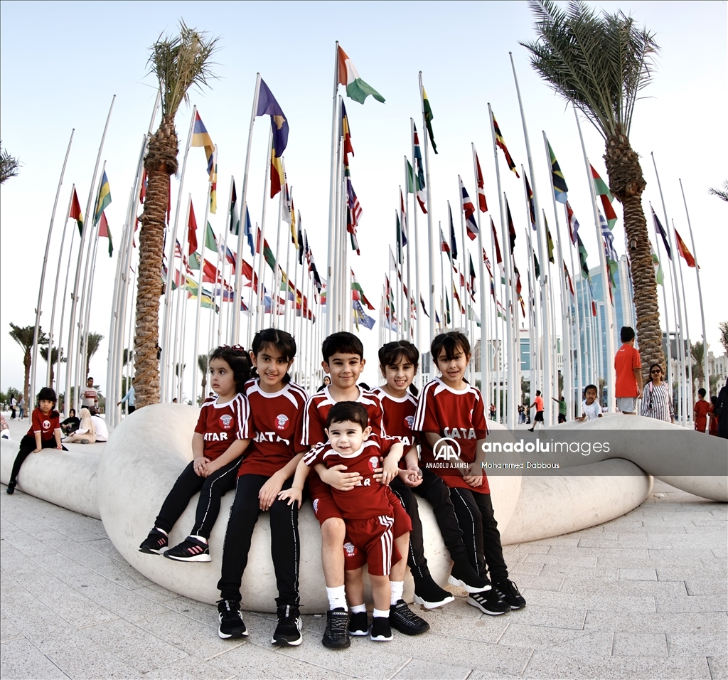 Katar'da 2022 FIFA Dünya Kupası heyecanı - Anadolu Ajansı