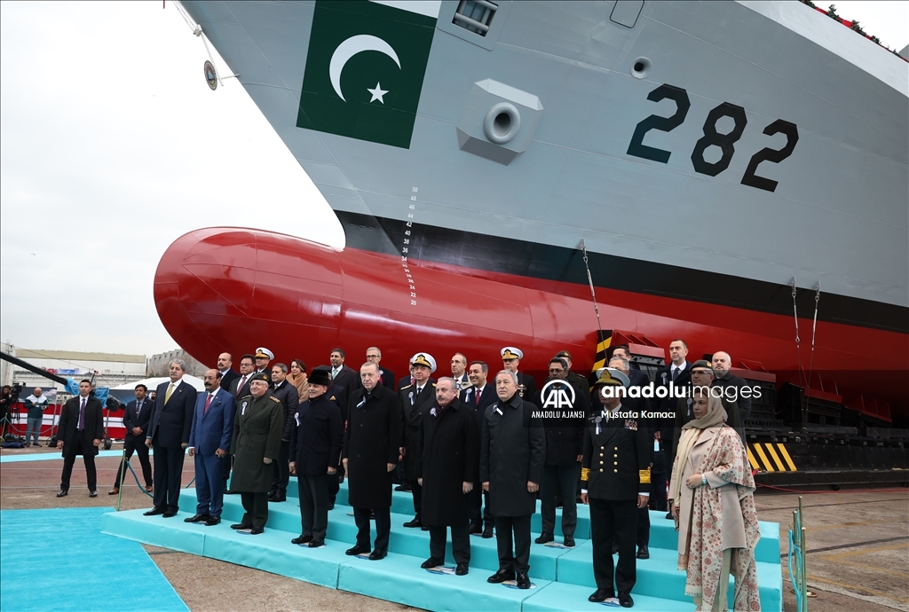 Cumhurbaşkanı Erdoğan, Pakistan MİLGEM Projesi Kapsamında İnşa Edilen ...