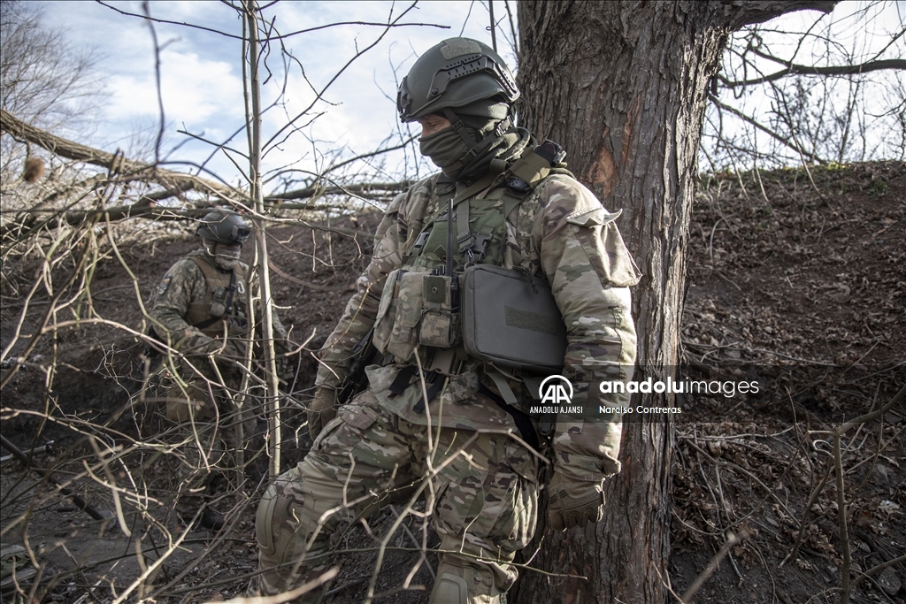 Toretsk cephe hattında askeri hareketlilik sürüyor - Anadolu Ajansı