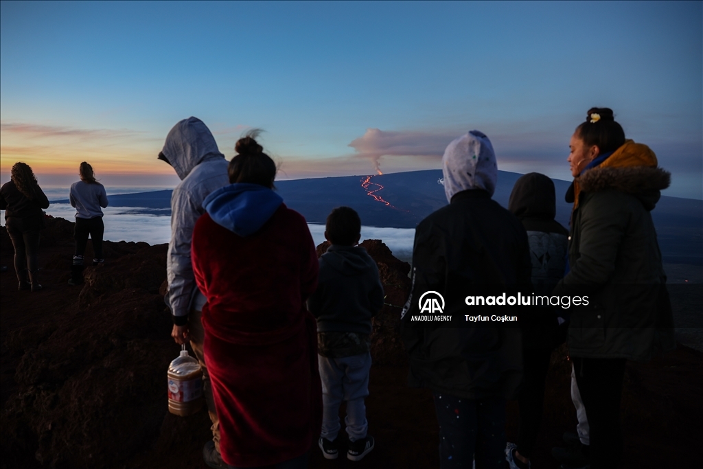 Havaji: Vulkan Mauna Loe nastavlja izbacivati lavu - Anadolu Ajansı