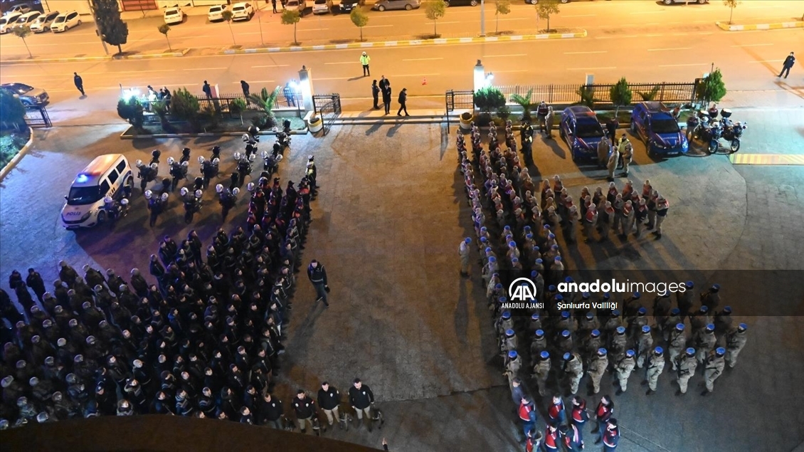 Şanlurfa'da "Kökünü Kurutma Operasyonu" yapıldı - Anadolu Ajansı