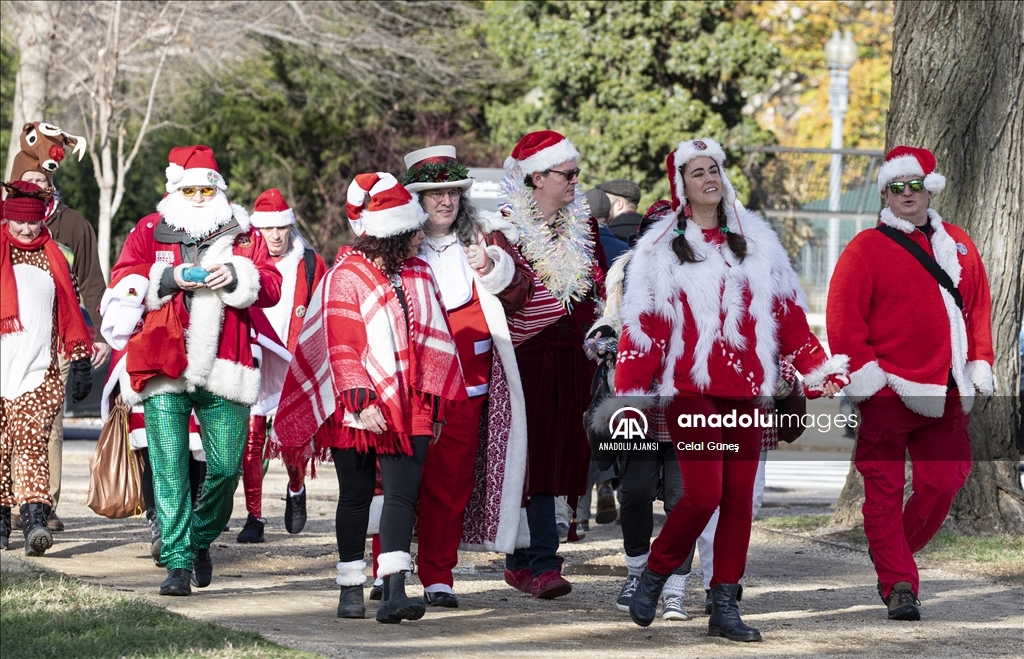 Washington DC'de Santarchy Günü - Anadolu Ajansı