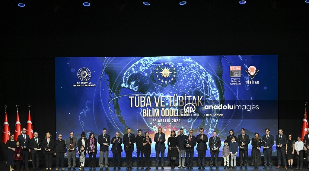 "TÜBİTAK ve TÜBA Bilim Ödülleri Töreni" - Anadolu Ajansı
