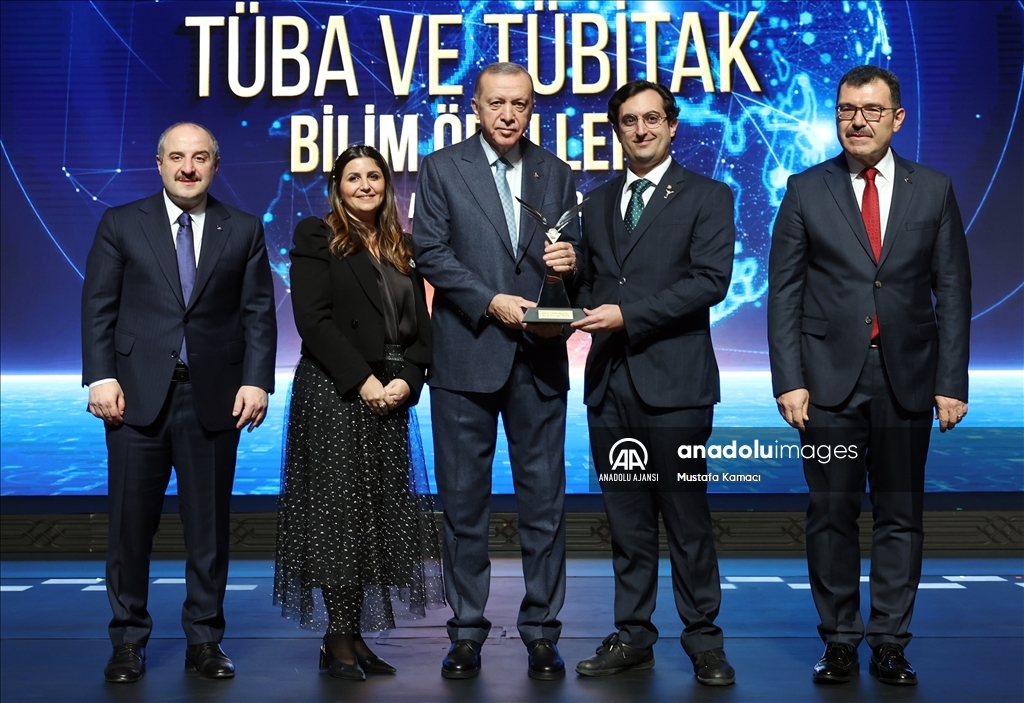 "TÜBİTAK ve TÜBA Bilim Ödülleri Töreni" - Anadolu Ajansı