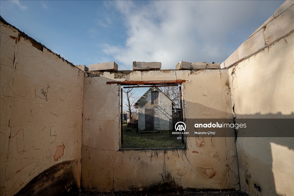 Andriivka Köyü'nde Rusya-Ukrayna savaşının izleri - Anadolu Ajansı