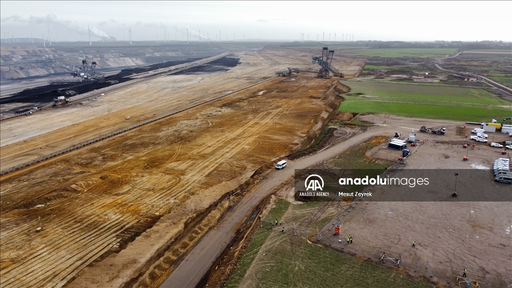 German police start removing barricades at climate protest camp ...