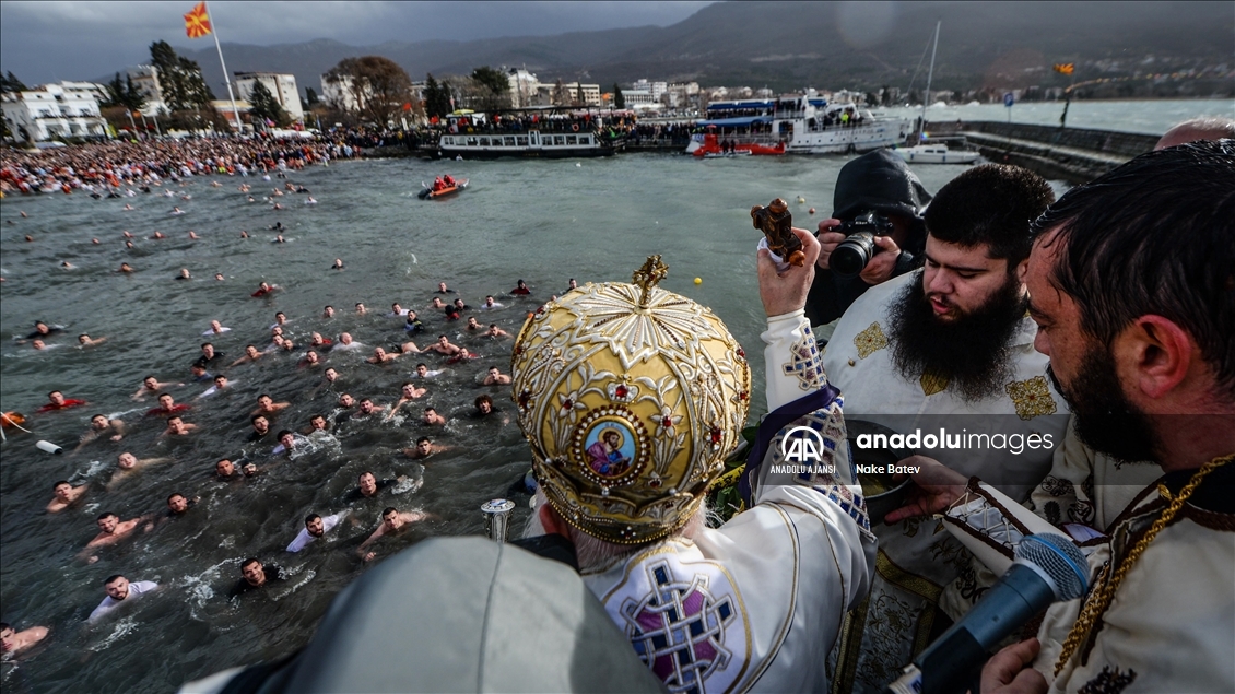 Kuzey Makedonya'da Epifani Bayramı kutlandı - Anadolu Ajansı