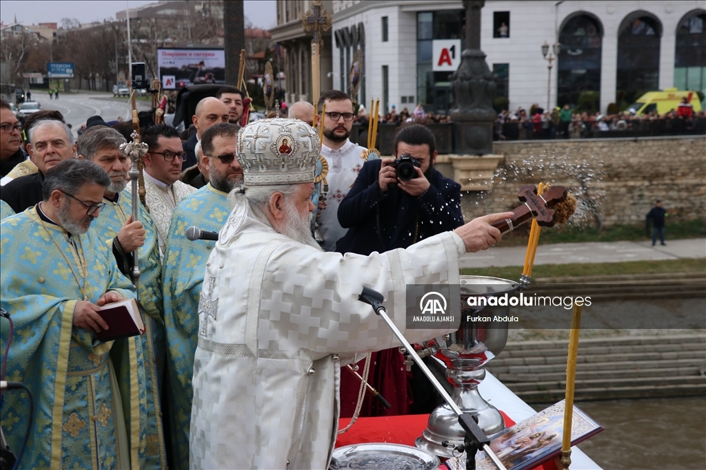 Kuzey Makedonya'da Epifani Bayramı kutlandı - Anadolu Ajansı