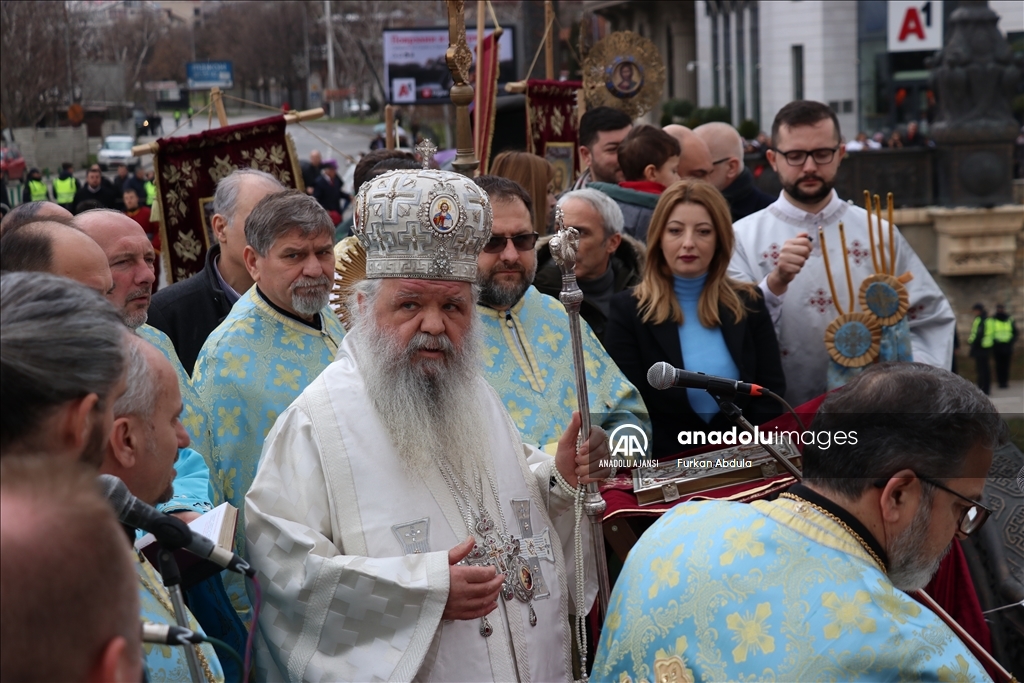 Kuzey Makedonya'da Epifani Bayramı kutlandı - Anadolu Ajansı
