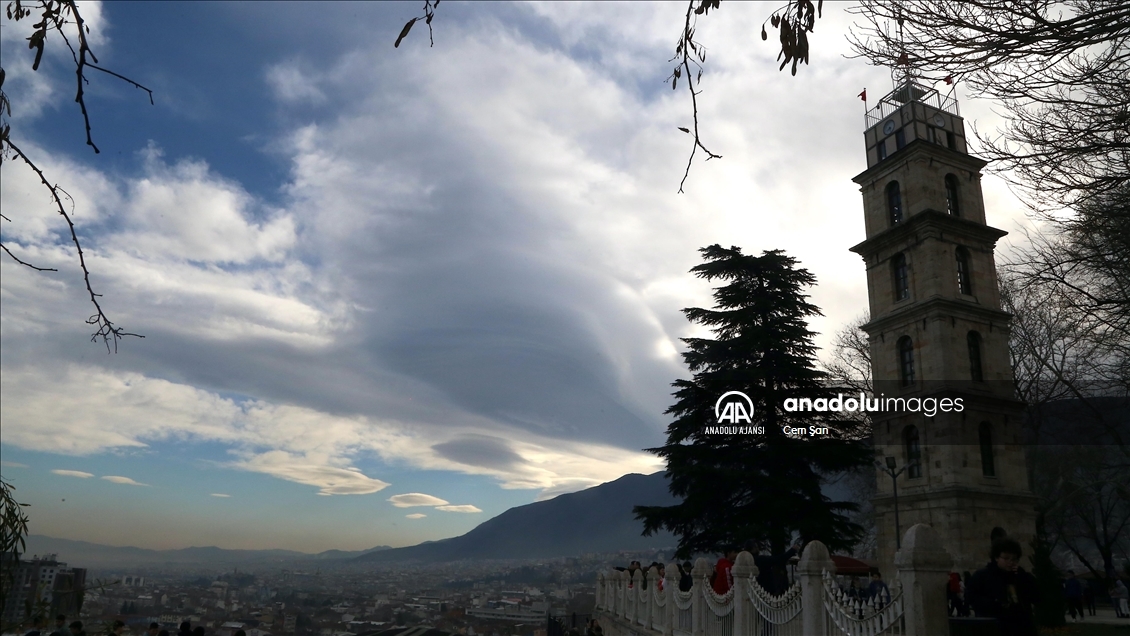 Yeniden mercek bulutu görüldü - Anadolu Ajansı