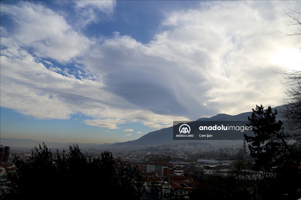 Yeniden mercek bulutu görüldü - Anadolu Ajansı