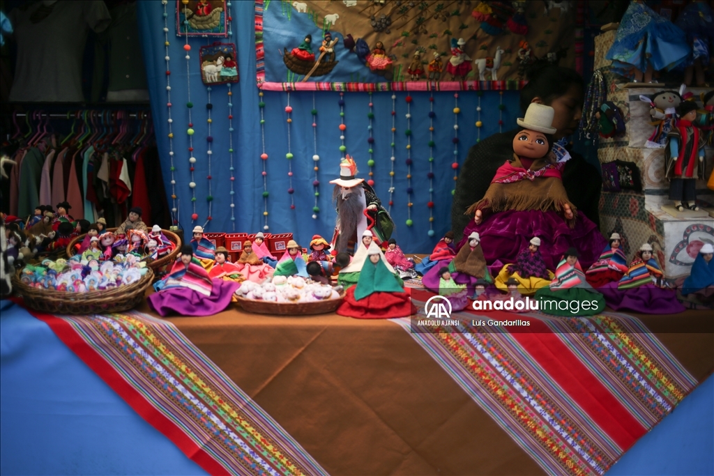 Bolivya'da geleneksel "Alasitas" festivali - Anadolu Ajansı