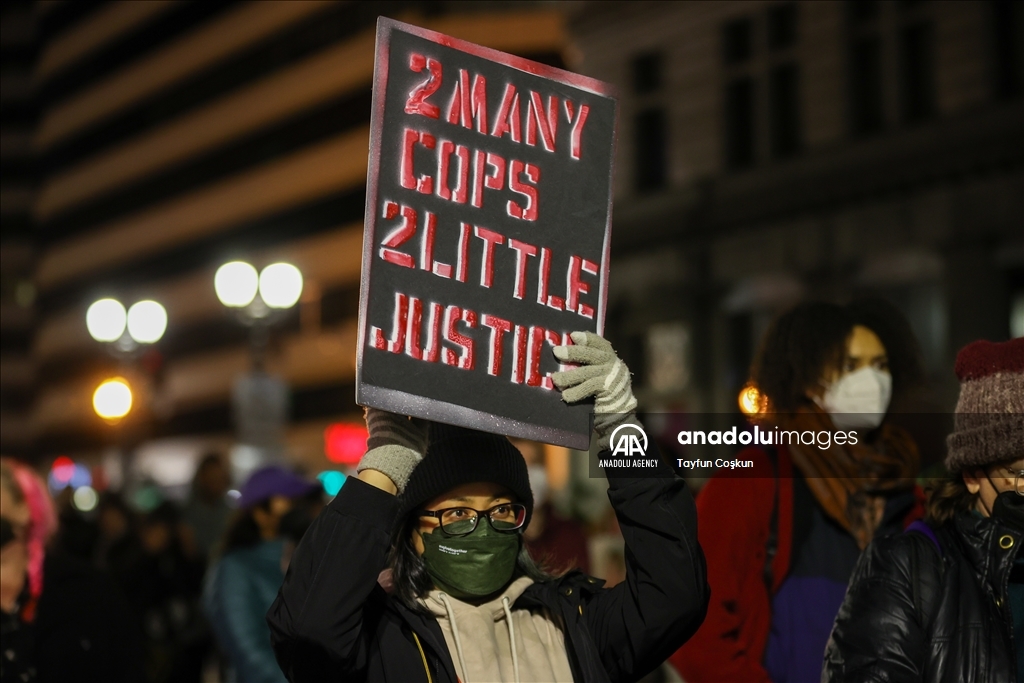 Tyre Nichols protest in Oakland, California - Anadolu Ajansı