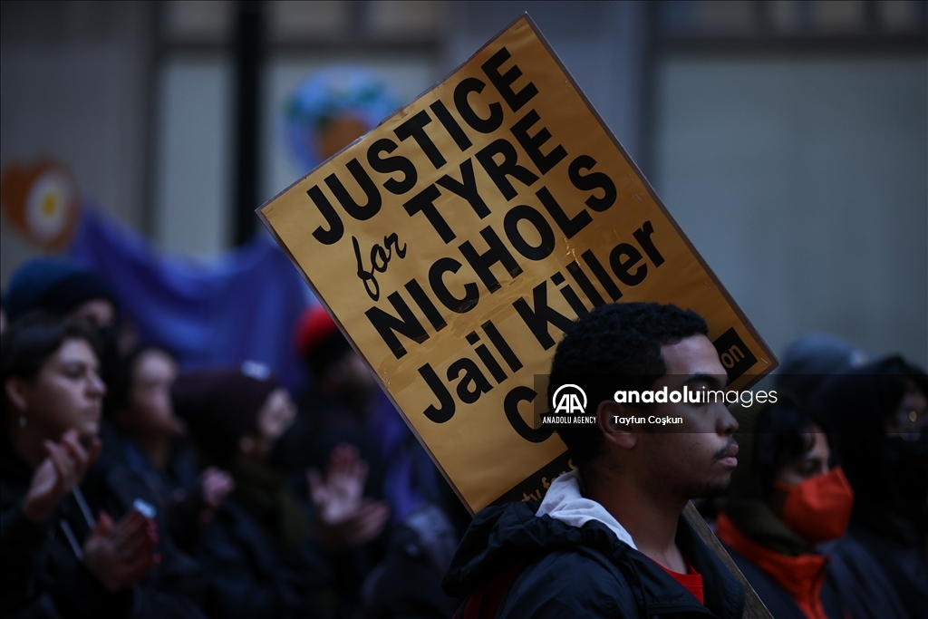 Tyre Nichols protest in Oakland, California - Anadolu Ajansı