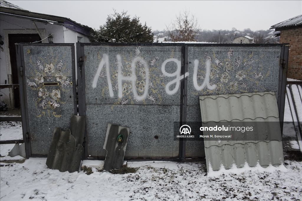 Ukrayna'nın Bahmut şehrinde savaşının izleri - Anadolu Ajansı