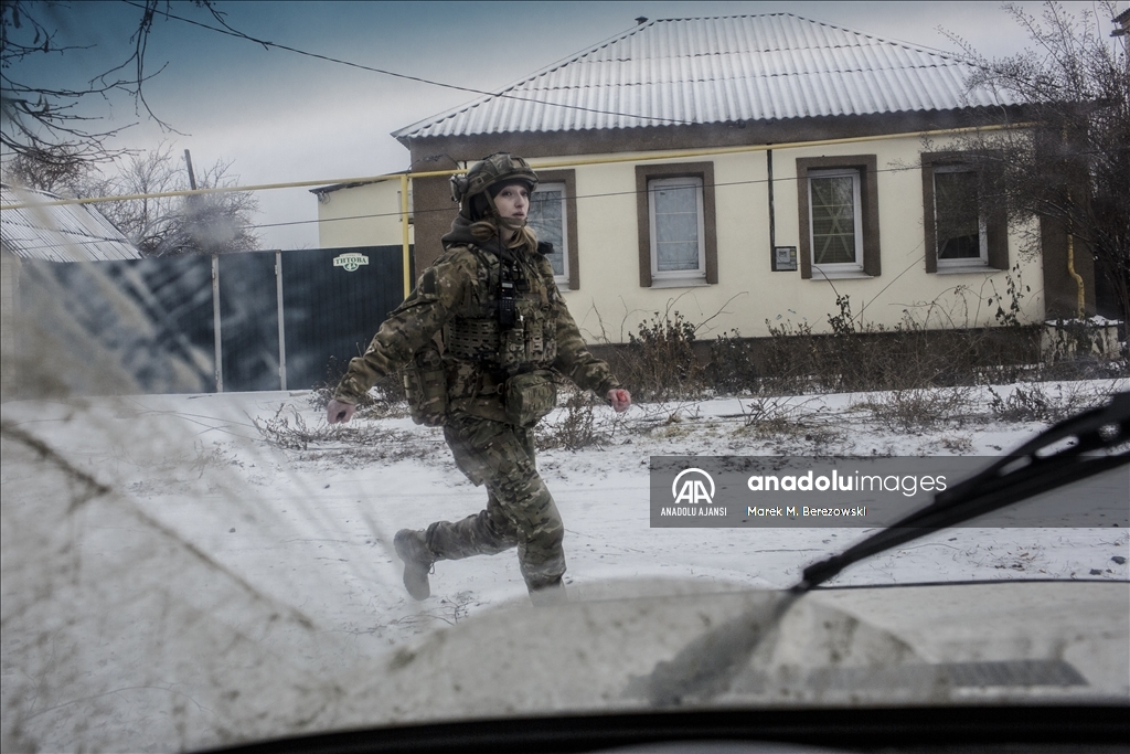 Ukrayna'nın Bahmut şehrinde savaşının izleri - Anadolu Ajansı