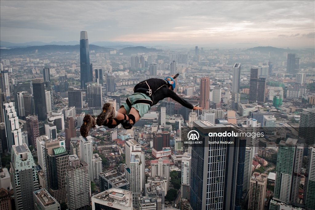 Daredevils from around the world perform hair-raising stunts during the ...