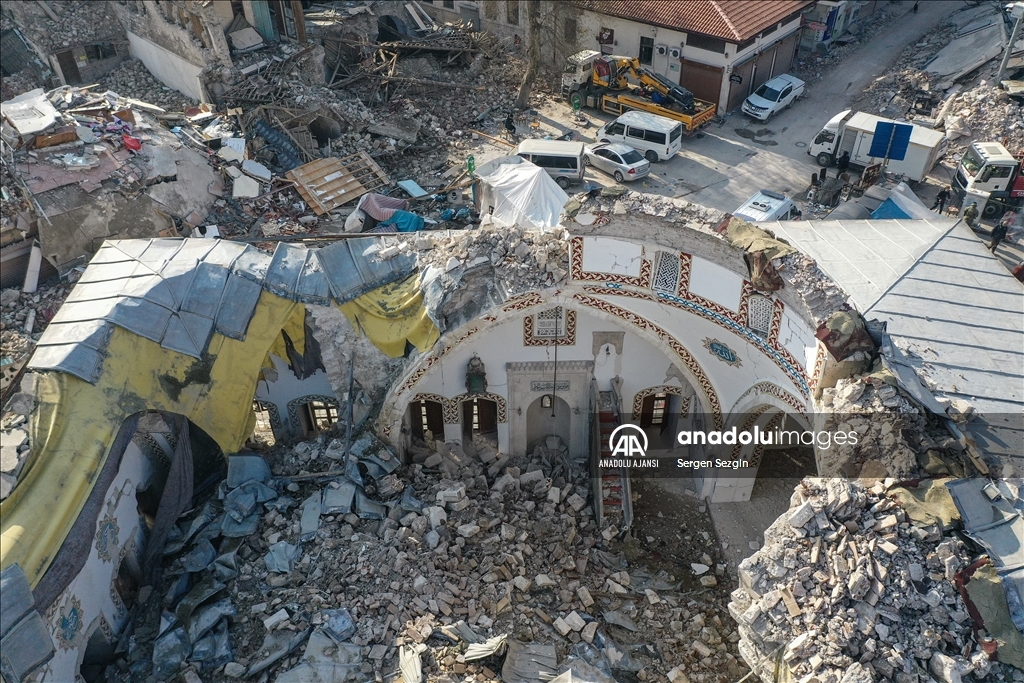 "Asrın felaketi" Hatay'ın tarihini de yıktı - Anadolu Ajansı
