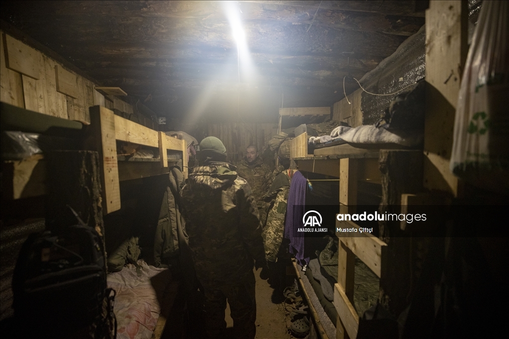 AA, sıcak çatışmanın sürdüğü Ugledar ve Marinka yakınlarındaki Ukrayna ...