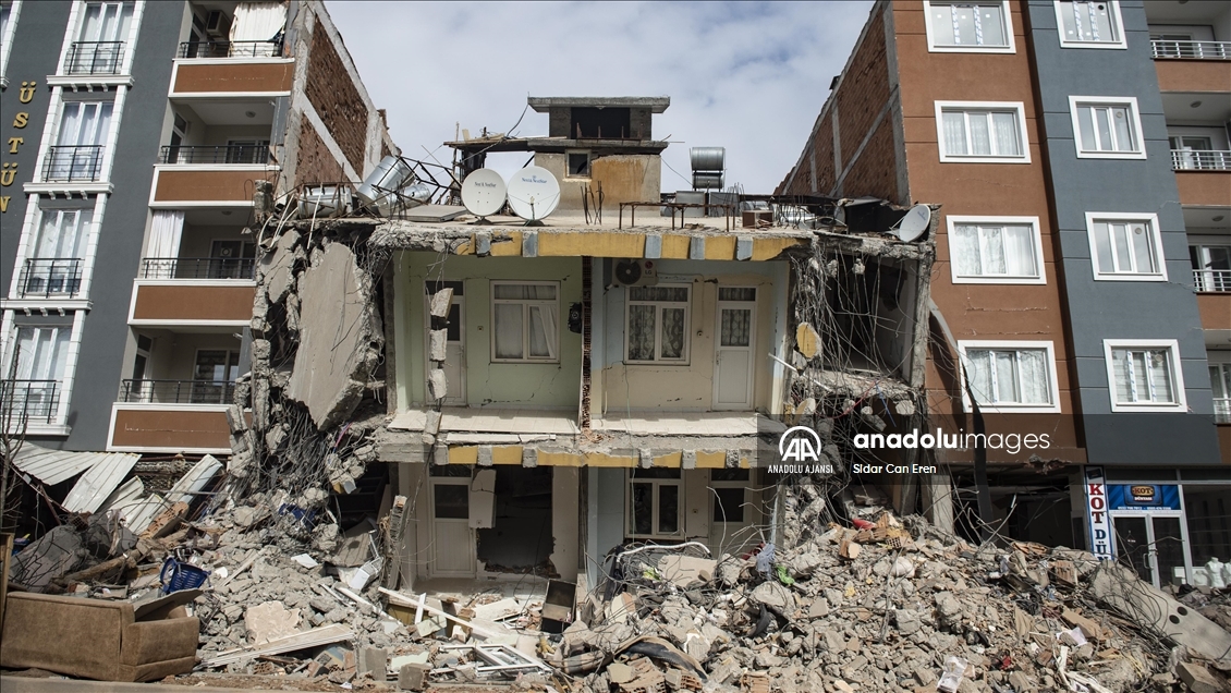 Adıyaman'da depremin acı izleri - Anadolu Ajansı