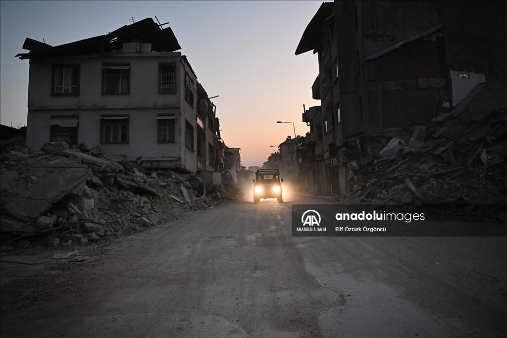 Kahramanmaraş merkezli depremlerden etkilenen Antakya - Anadolu Ajansı