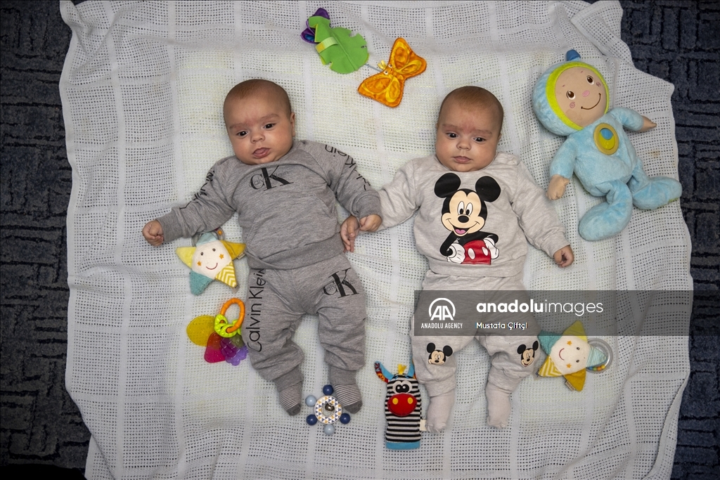 Ukrainian mothers pose with their babies born in shelters due to the ...