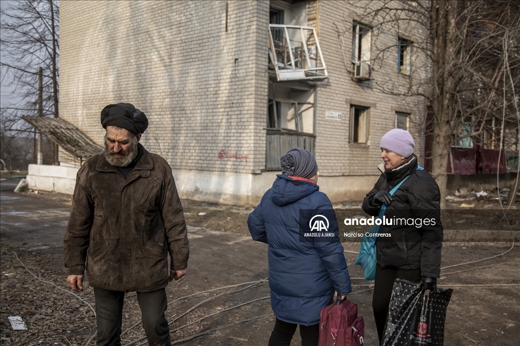 Savaşın gölgesinde Ukrayna'nın Siversk kenti - Anadolu Ajansı