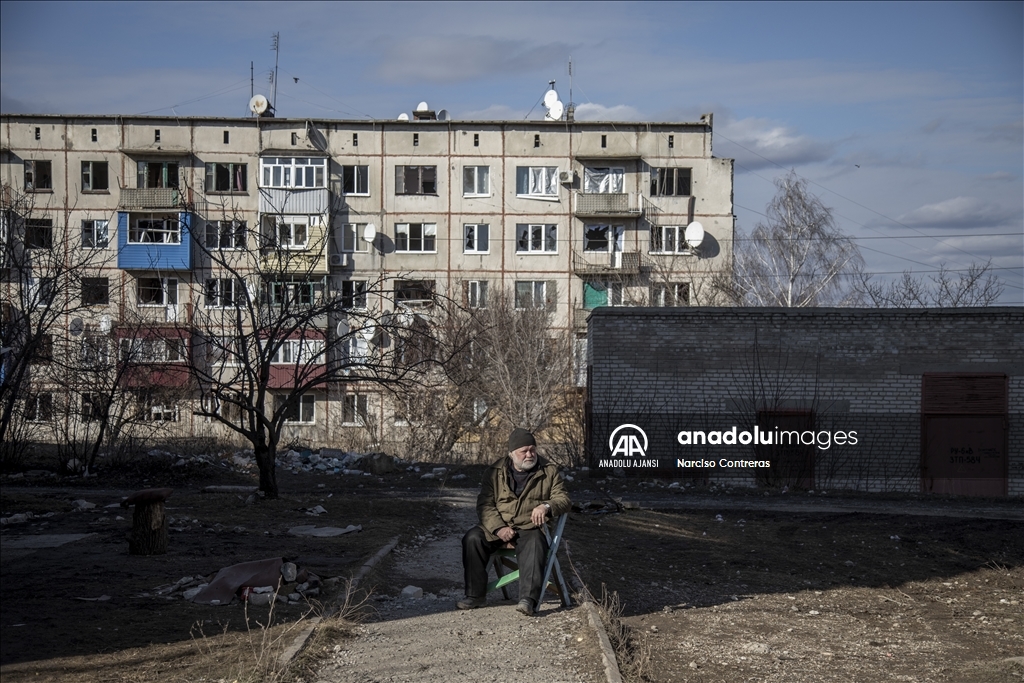 Savaşın gölgesinde Ukrayna'nın Siversk kenti - Anadolu Ajansı