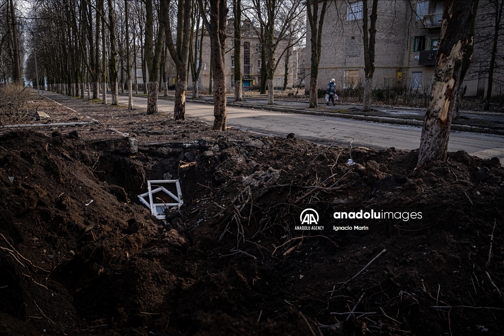 Ukraine's Chasiv Yar amid Russian attacks - Anadolu Ajansı