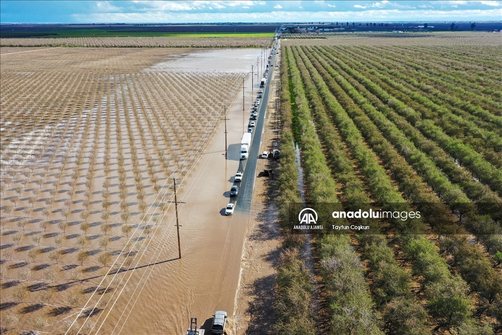 Kaliforniya'da atmosferik nehir fırtınaları - Anadolu Ajansı