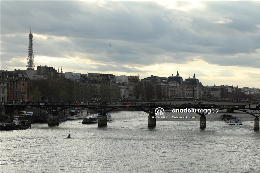 Paris'teki Sen Nehri olimpiyatlara hazırlanıyor - Anadolu Ajansı