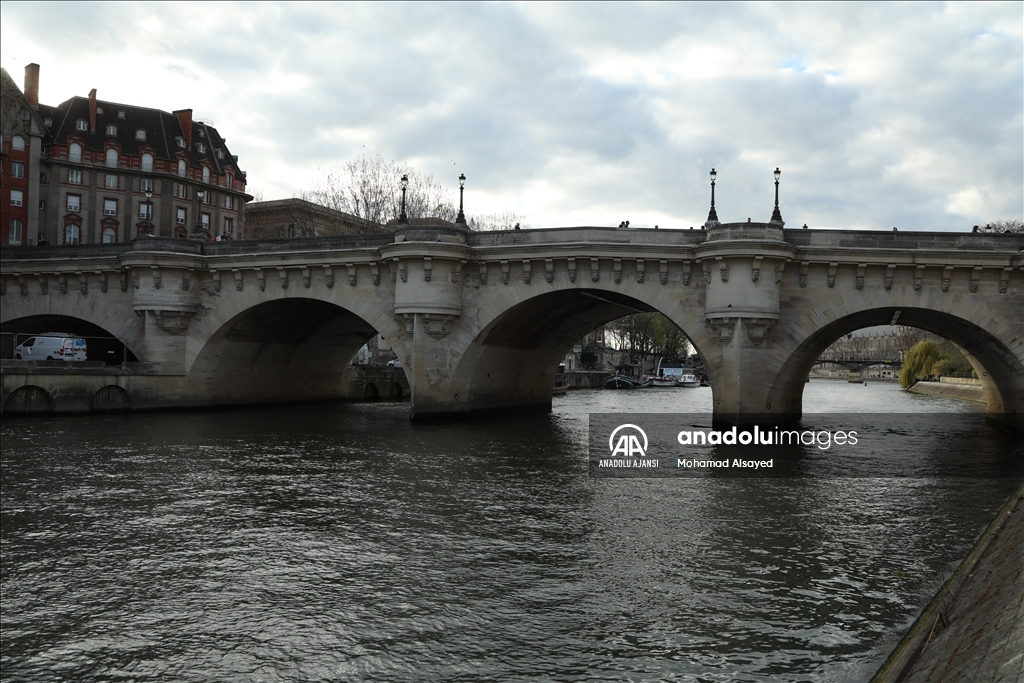Paris'teki Sen Nehri olimpiyatlara hazırlanıyor - Anadolu Ajansı