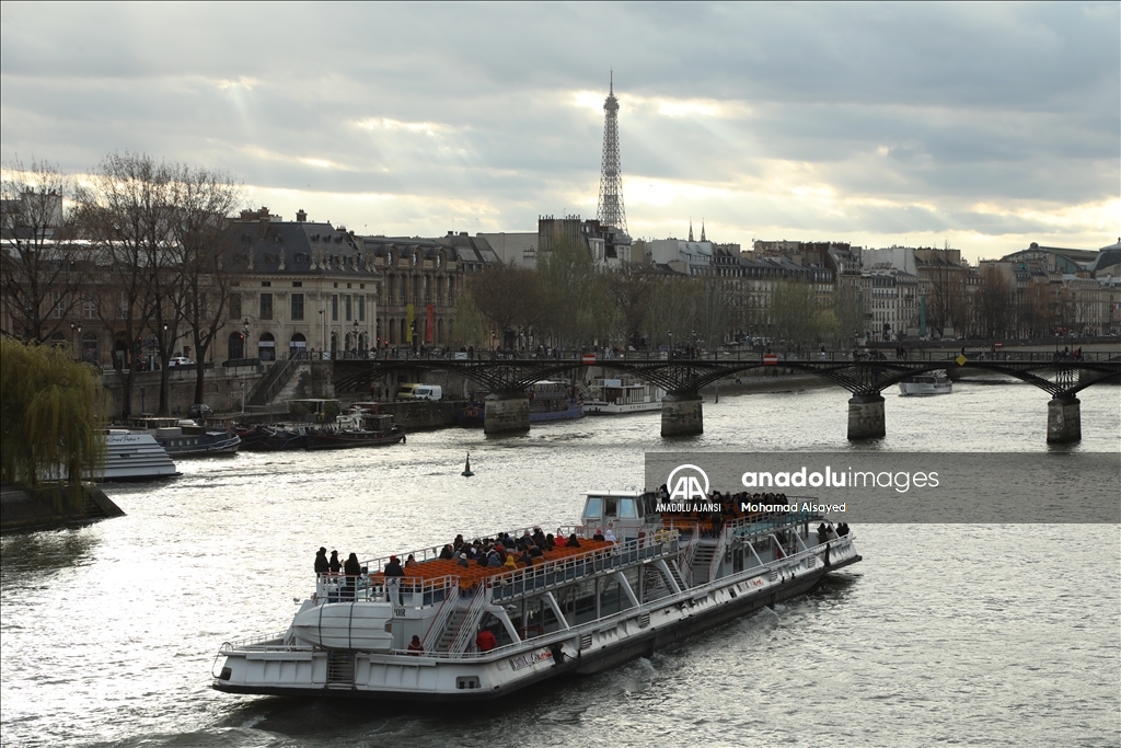 Paris'teki Sen Nehri olimpiyatlara hazırlanıyor - Anadolu Ajansı