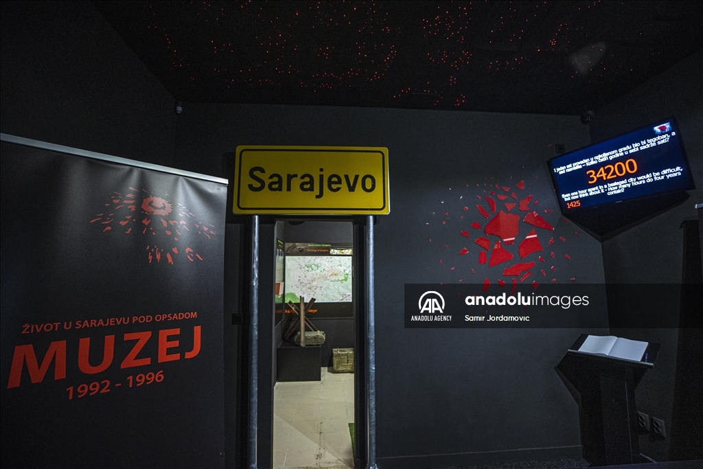 BiH: Otvoren Muzej Sarajeva pod opsadom - Anadolu Ajansı