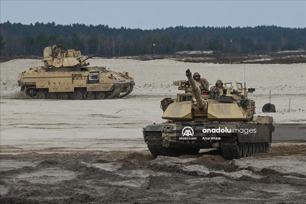 Nowa Deba'da ABD ve Polonya ordusundan ortak askeri tatbikat - Anadolu ...